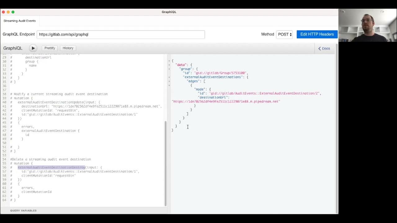 GitLab Streaming Audit Events release post video - YouTube