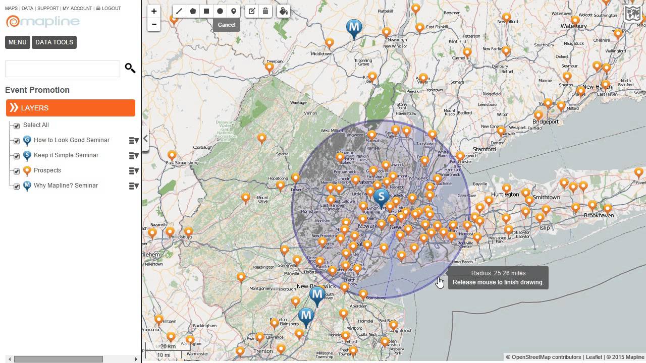 How to Promote an Event with Mapping - YouTube
