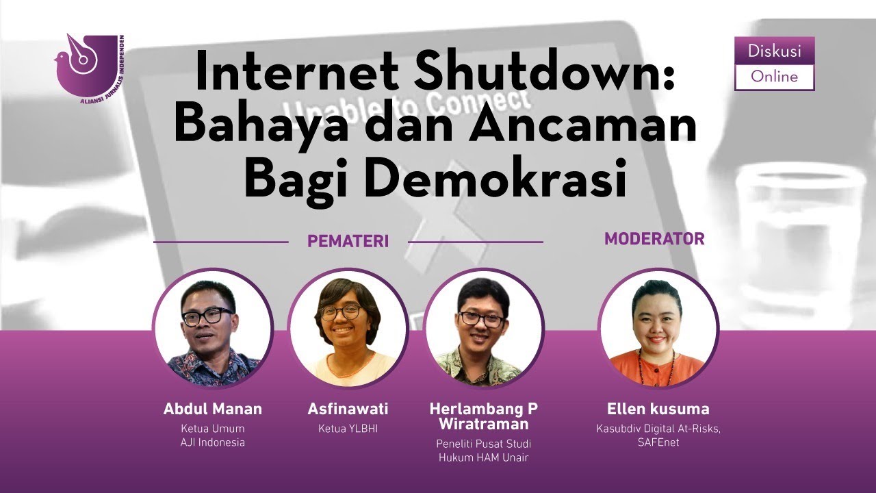 Internet Shutdown: Bahaya dan Ancaman Bagi Demokrasi - YouTube