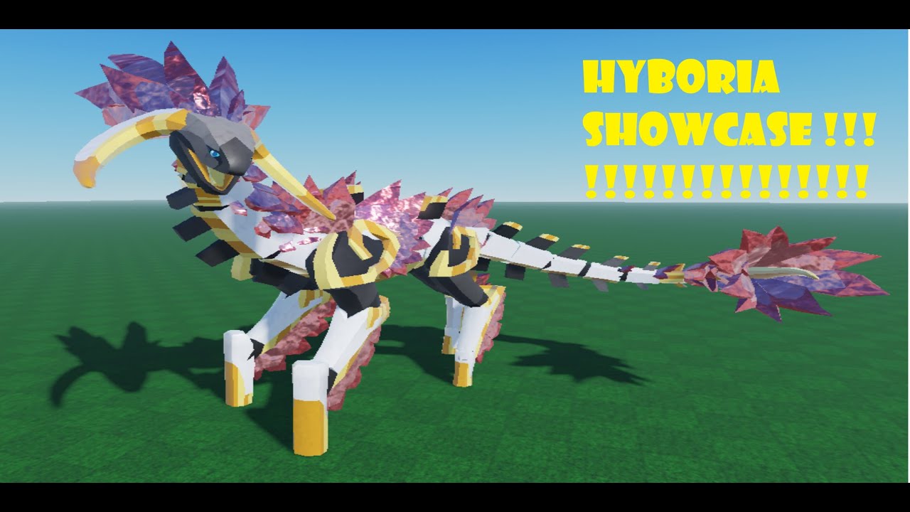 Hyboria showcase (Creatures of sonaria) - YouTube