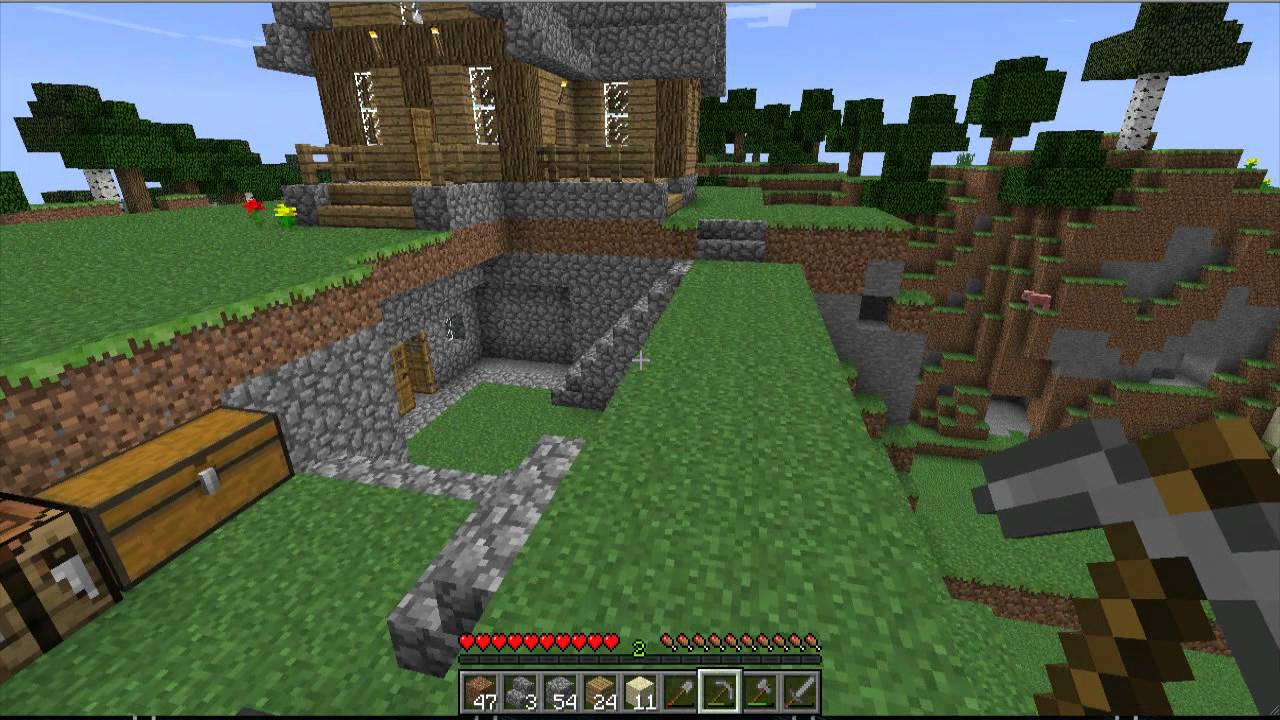 You won't believe this! Minecraft house tour! Play On Con 2012 - YouTube