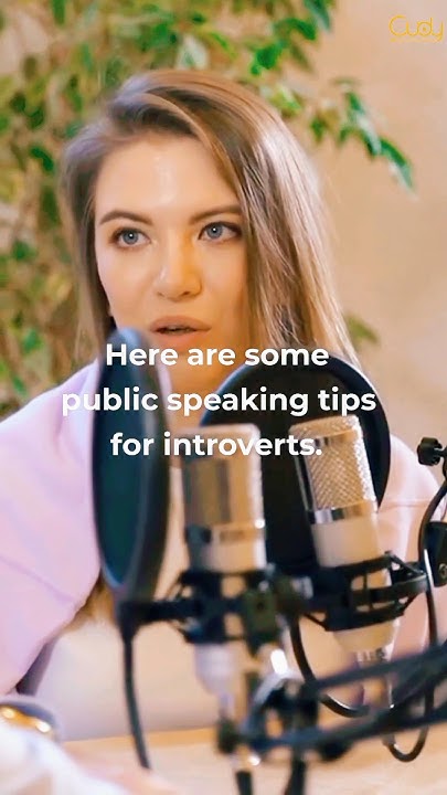 Public speaking for introverts #introvert #ytshorts - YouTube