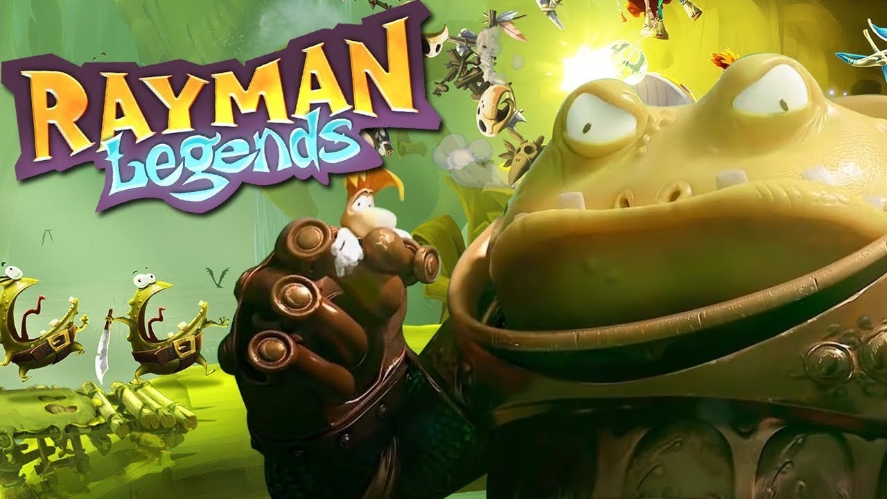 Mega Frog Boss Fight (Rayman Legends) - YouTube