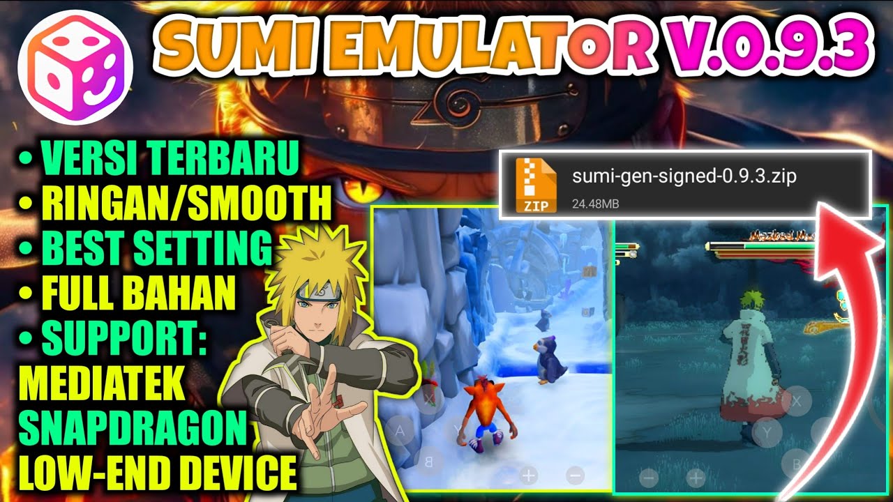 🔥[TERBARU] SUMI EMULATOR V.0.9.3 ANDROID 2025 | SETTING TERBAIK UNTUK ...