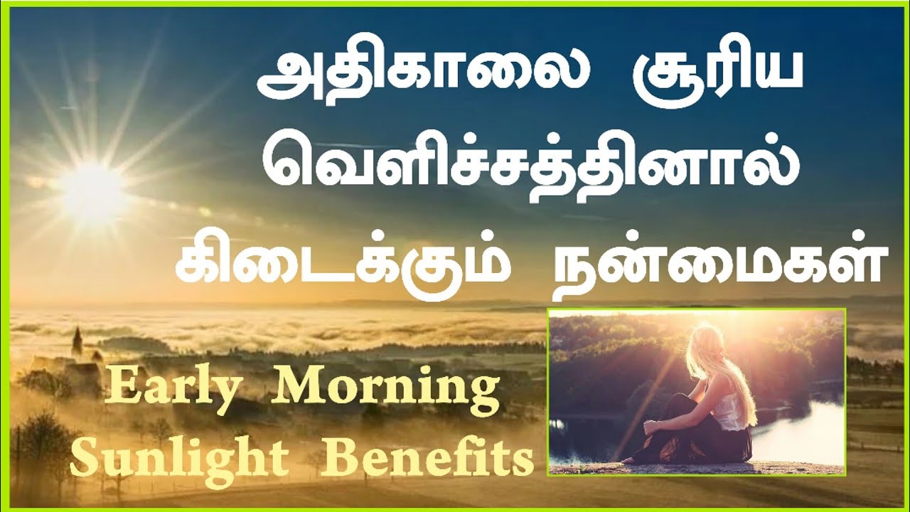 Sunlight Benefits In Tamil|Early Morning Sunlight Benefits|Side Effects ...