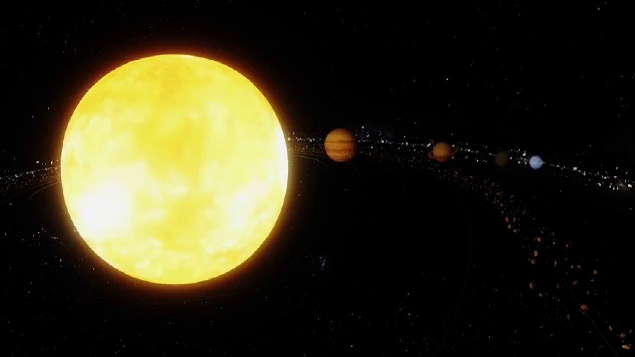 360/VR Solar System 3D Virtual video - YouTube