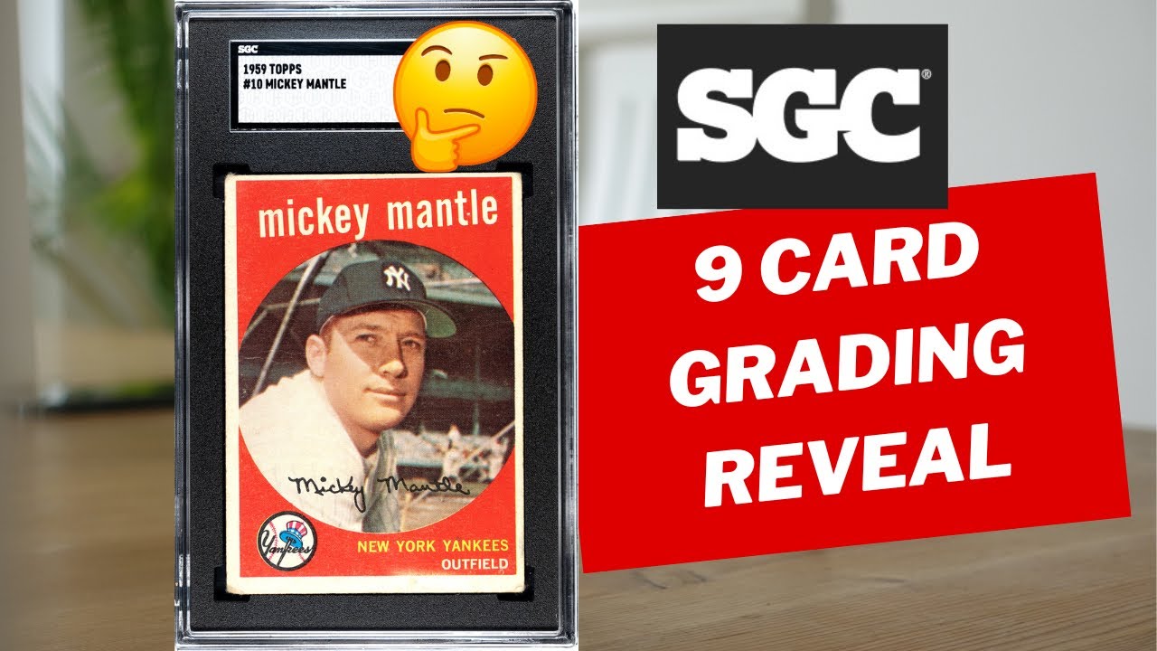 SGC Reveal - My First Graded Sports Card Submission - 9 Card reveal ...