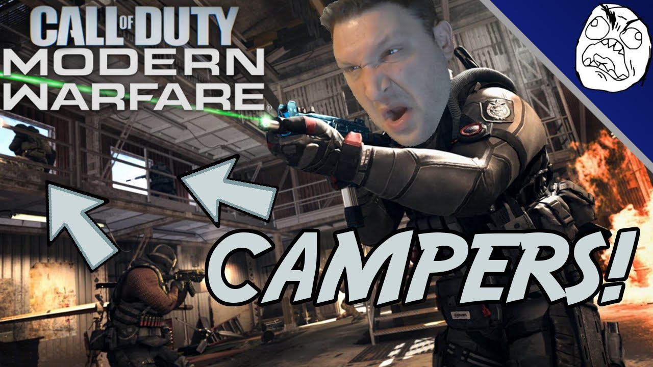 Call of Duty Modern Warfare Rage Montage: Campers, Prone in a Corner ...