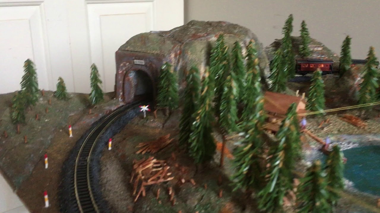 Layout N scale Lumber/Forest - YouTube