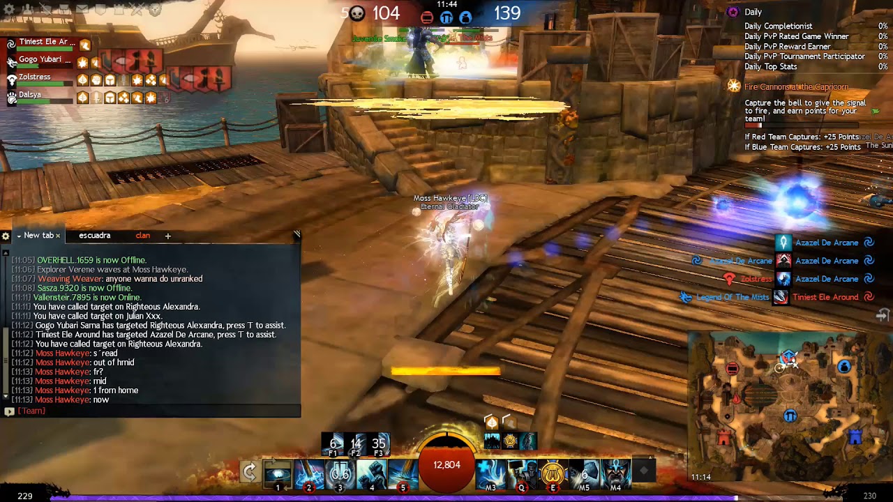 Gw2 PVP- Season 21- Support DH - Placement 2/5 - YouTube