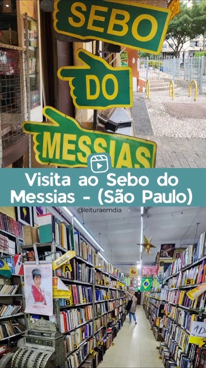 Visita ao Sebo do Messias #livros #sebo - YouTube
