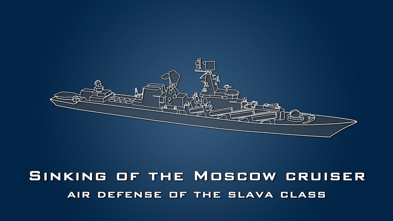 Sinking of the Moscow cruiser - Air defense of the Slava class [Ukraine ...