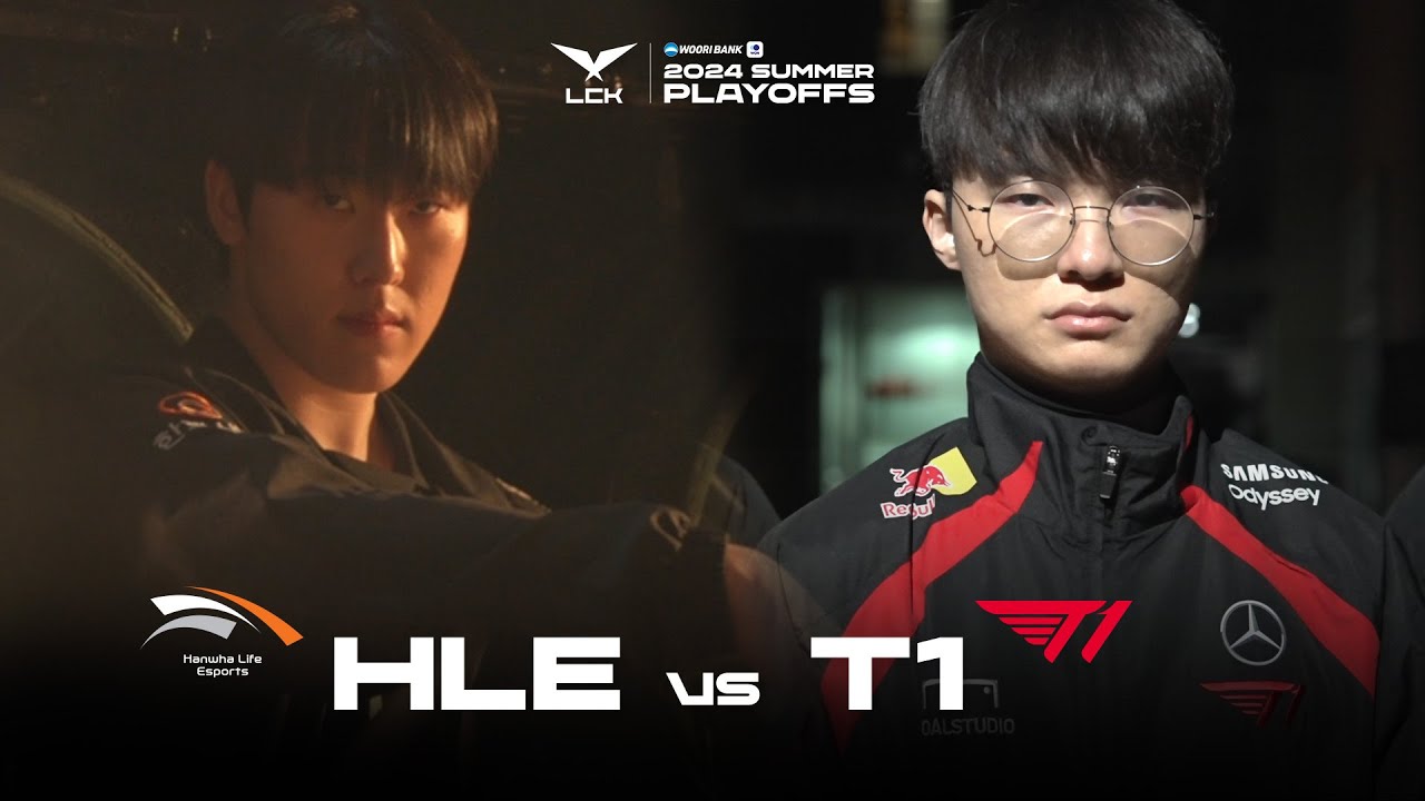 HLE vs T1 Intro | Round2 Match2 | Woori Bank 2024 LCK Summer Playoffs - YouTube