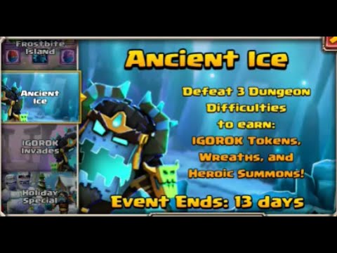 IGOROK Event!! IGOROK tokens and New Hero (Icebloom) - Dungeon Boss ...