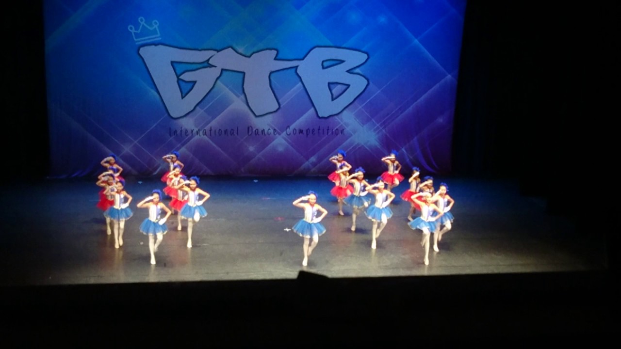 GTB 2017: Amber dancing with AQ Dance - Stars and Stripes - YouTube