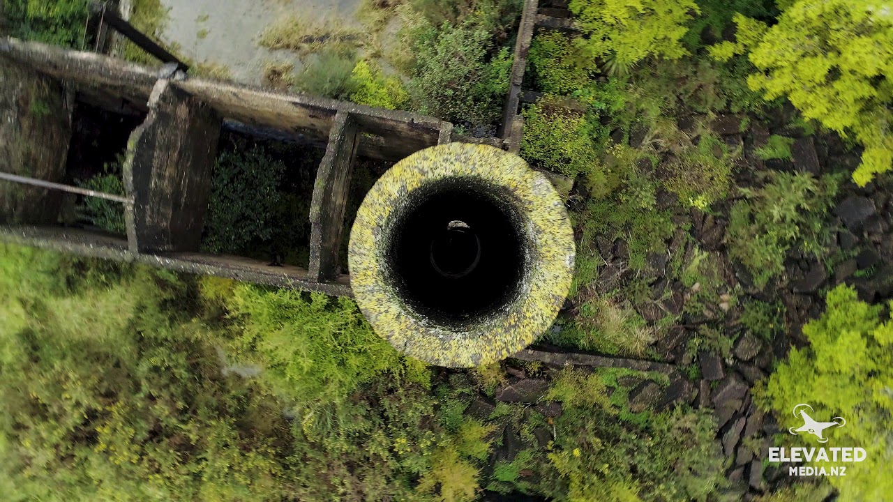 Epic Drone footage of the old Cement Works in Warkworth, NZ - YouTube