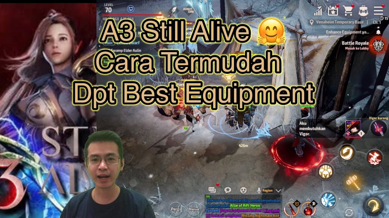 Tips Crafting Best Equipment | A3 Still Alive Gameplay Indonesia - YouTube