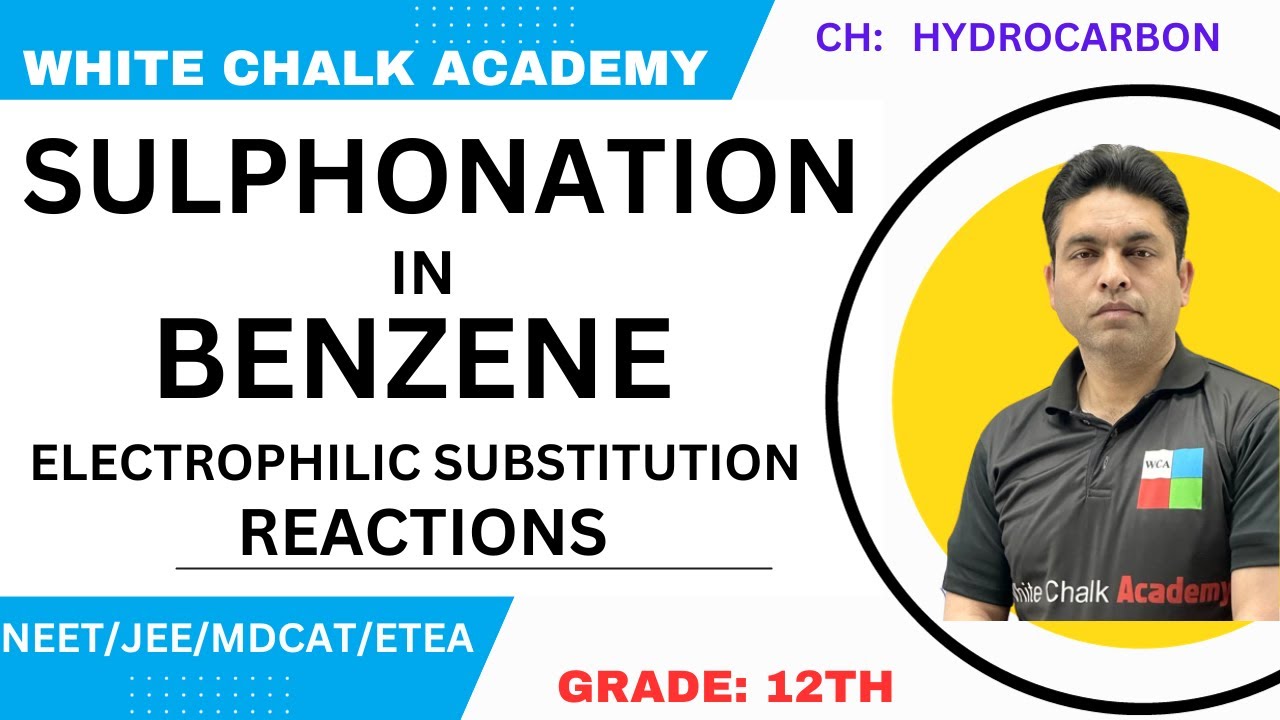 SULPHONATION IN BENZENE//MECHANISM OF SULPHONATION REACTION ...