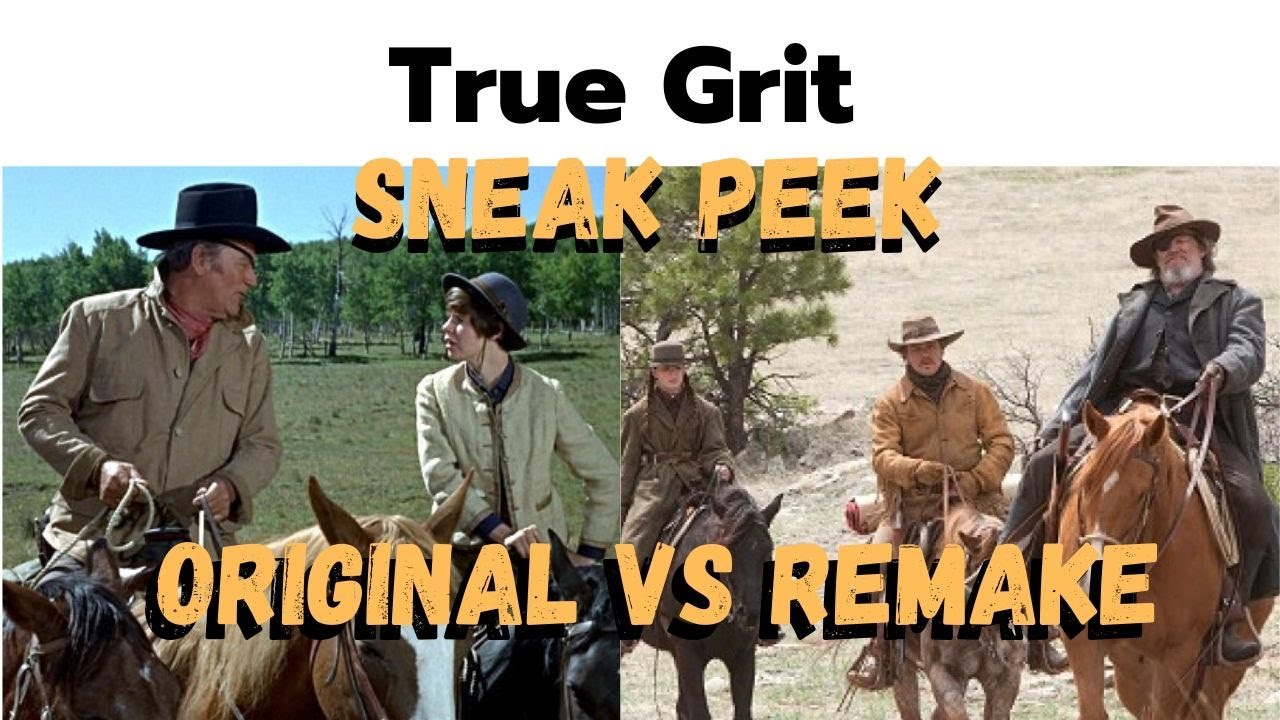 Preview - True Grit Remake vs Original - YouTube