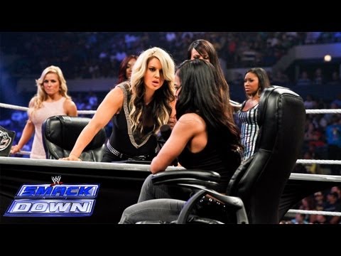 Divas Championship Match Contract Signing: SmackDown, July 12, 2013