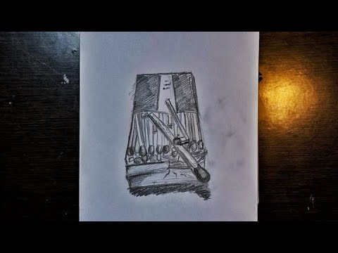 How to draw a Matchbox for beginners | Pencil Drawing. - YouTube