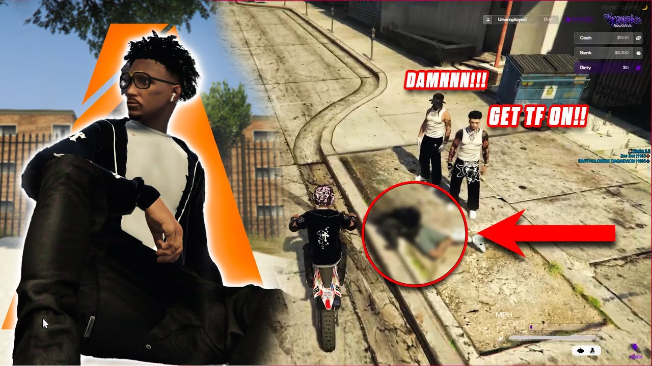 O BLOCK IS F#%KING CRAZY!!!! [GTAV FIVEM] - YouTube