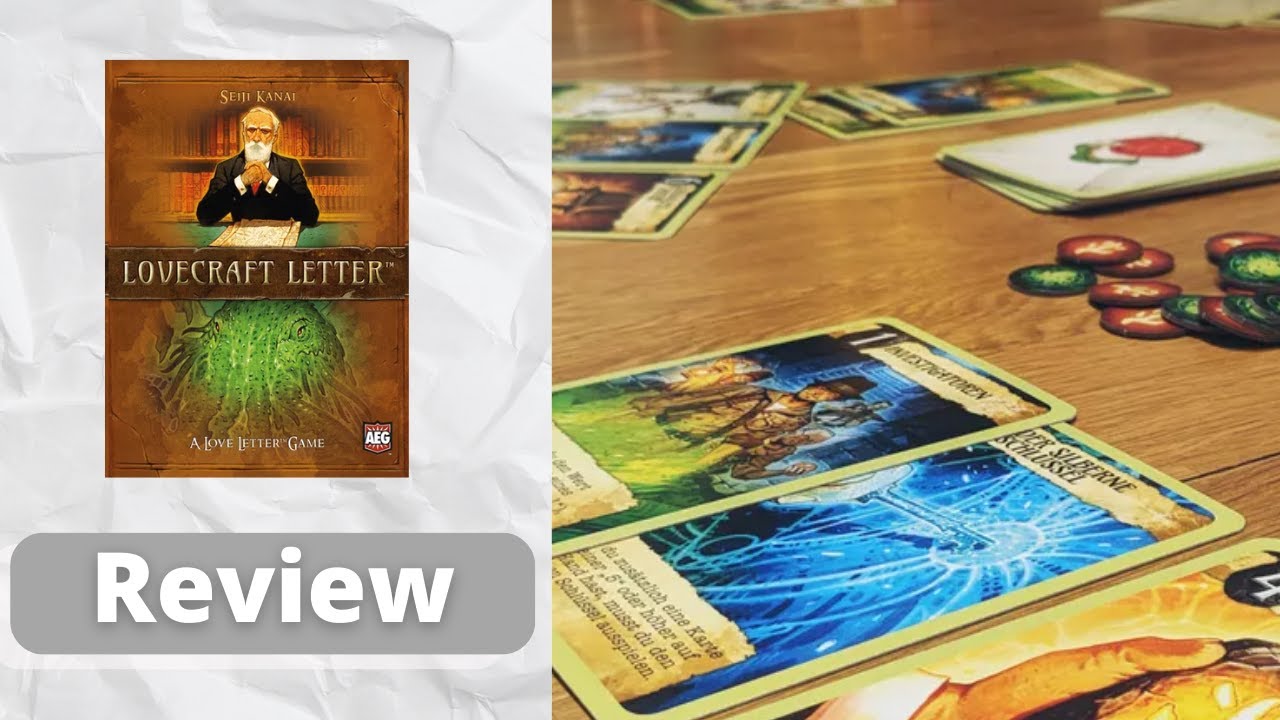 Lovecraft Letter - Board Game Review - YouTube