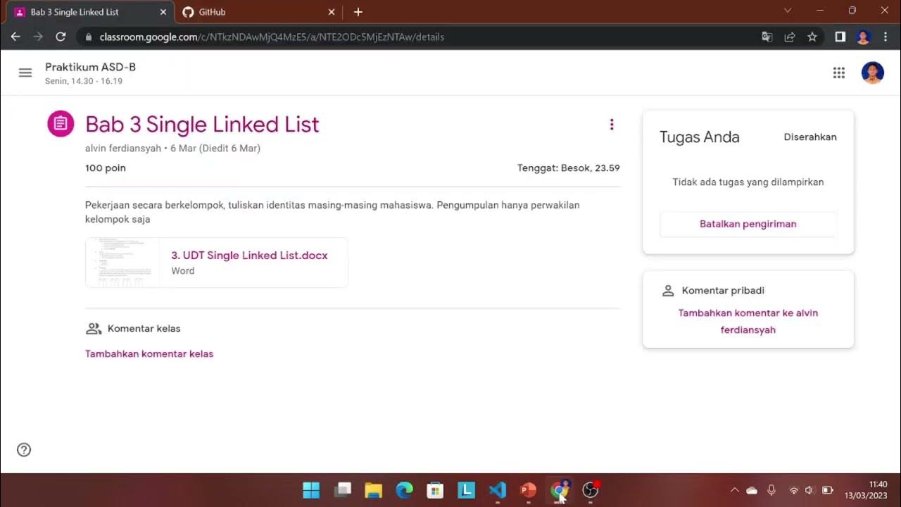Single Linked List C++ - Menambah Sekaligus Mengurutkan, Part 1/2 - YouTube
