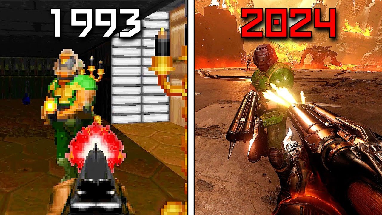EVOLUTION OF DOOM DEATHMATCH | (1993-2024) - YouTube