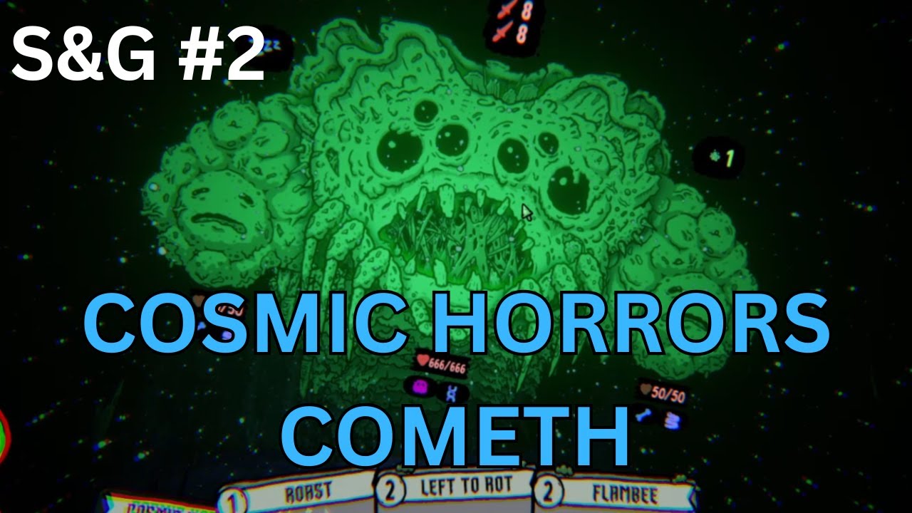 Shroom and Gloom COSMIC HORROR (Deckbuilding first person game) - YouTube