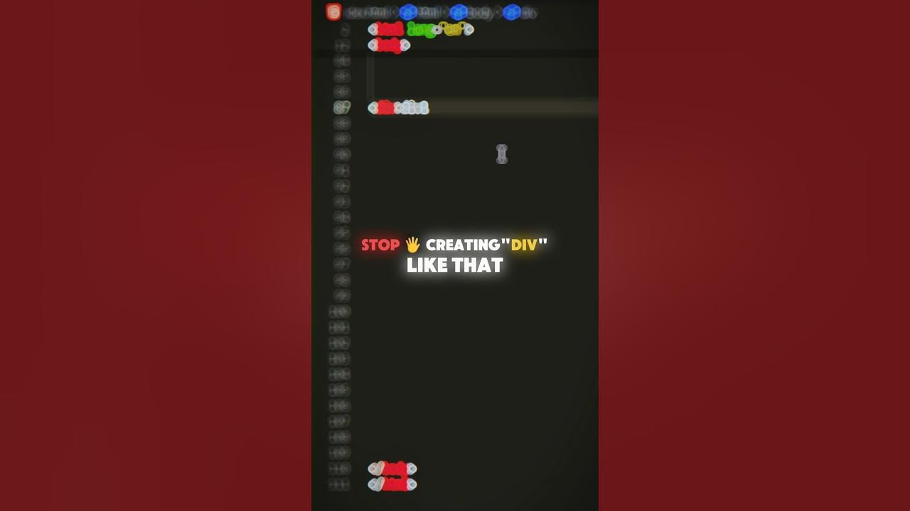 HTML Div Shortcut: Create Multiple Divs Fast #HTMLtips #HTMLdivshortcut #codingtricks - YouTube