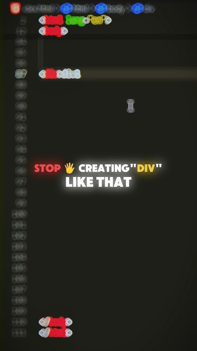 HTML Div Shortcut: Create Multiple Divs Fast #HTMLtips #HTMLdivshortcut #codingtricks - YouTube