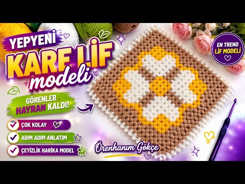 Hiçbir Yerde Yok ✅️ Yeni Sezonun En Güzel Lif Modeli ✅️ Çeyizlik Lif Modelleri ve Yapılışları #easy 