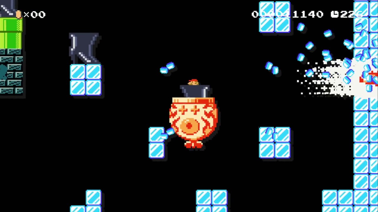 Fighter fly vs. munchers by MFC - SUPER MARIO MAKER - NO COMMENTARY 1ay ...
