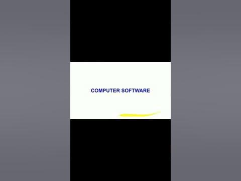 Computer software- for kids(7thLesson2) - YouTube