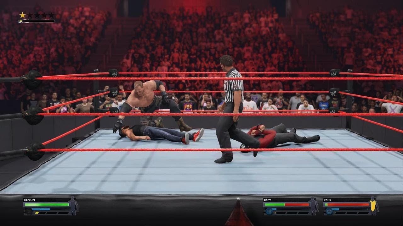 WWE 2K24_Chris and Dean sure made him pay I think Devon will second ...