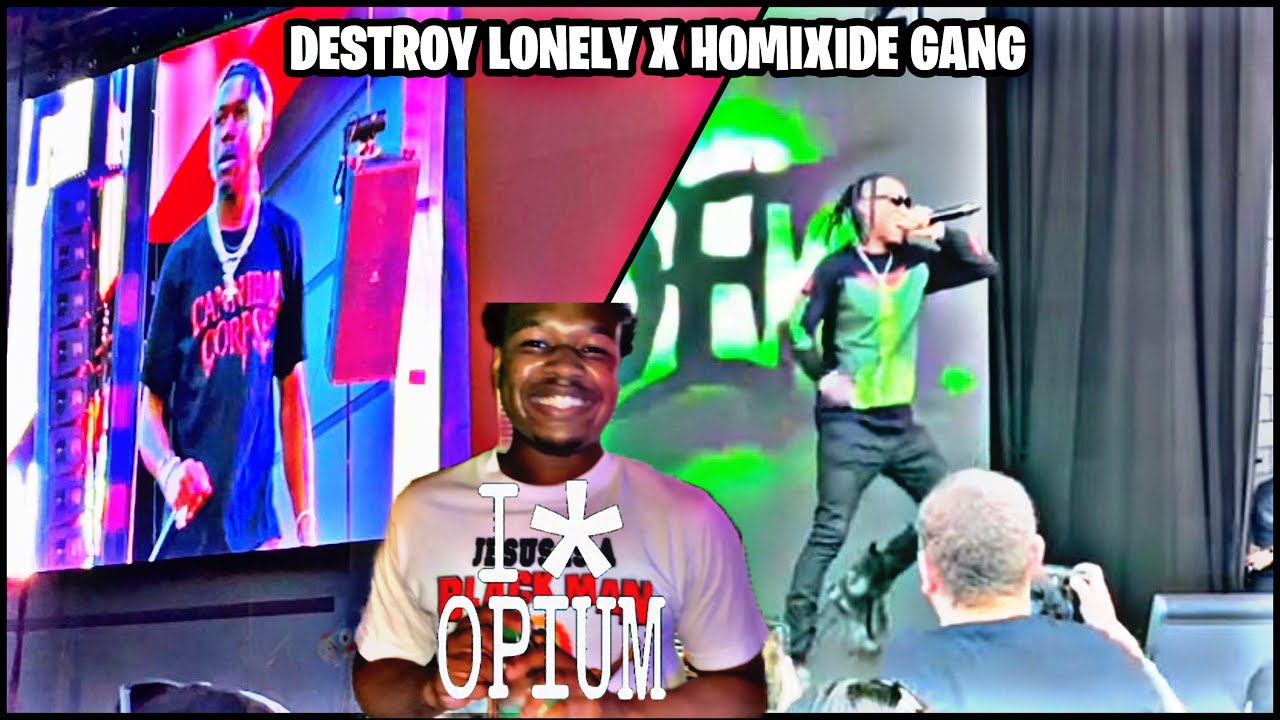Am I Opium Now???? Lone X Homixide Gang Concert Vlog - YouTube