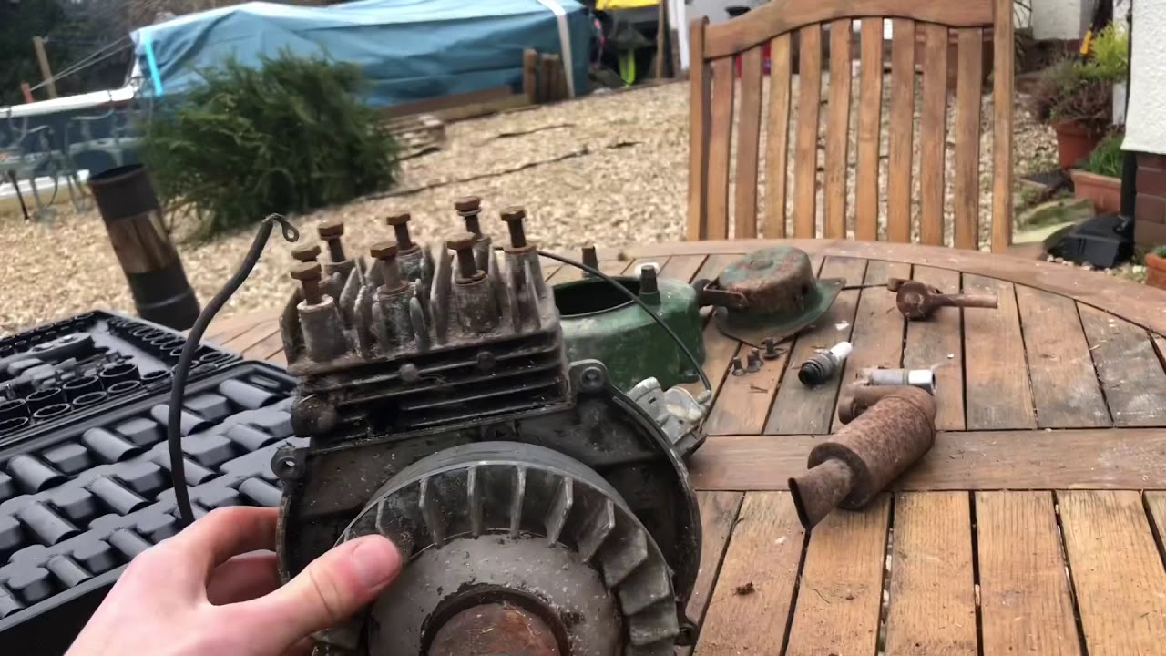 Villiers Lightweight engine strip down & rebuild Pt1 - YouTube