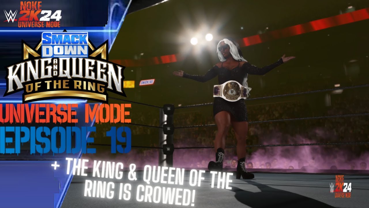 A NEW KING & QUEEN OF THE RING IS CROWNED : SmackDown WWE 2k24 Universe ...