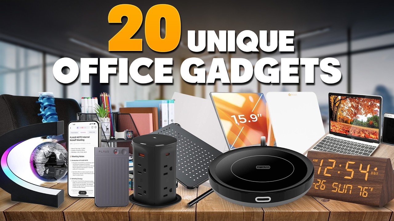 20 Unique Office Gadgets on Amazon That Will Boost Your Productivity ...