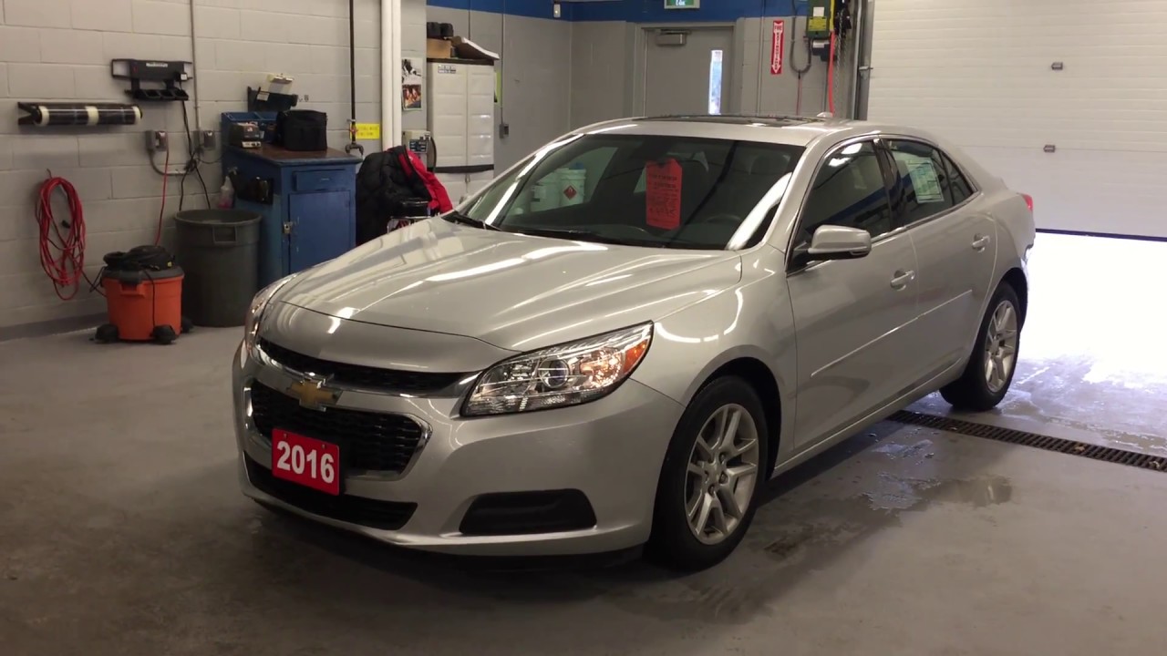 2016 Chevrolet Malibu LT Silver Ice Metallic Roy Nichols Motors ...