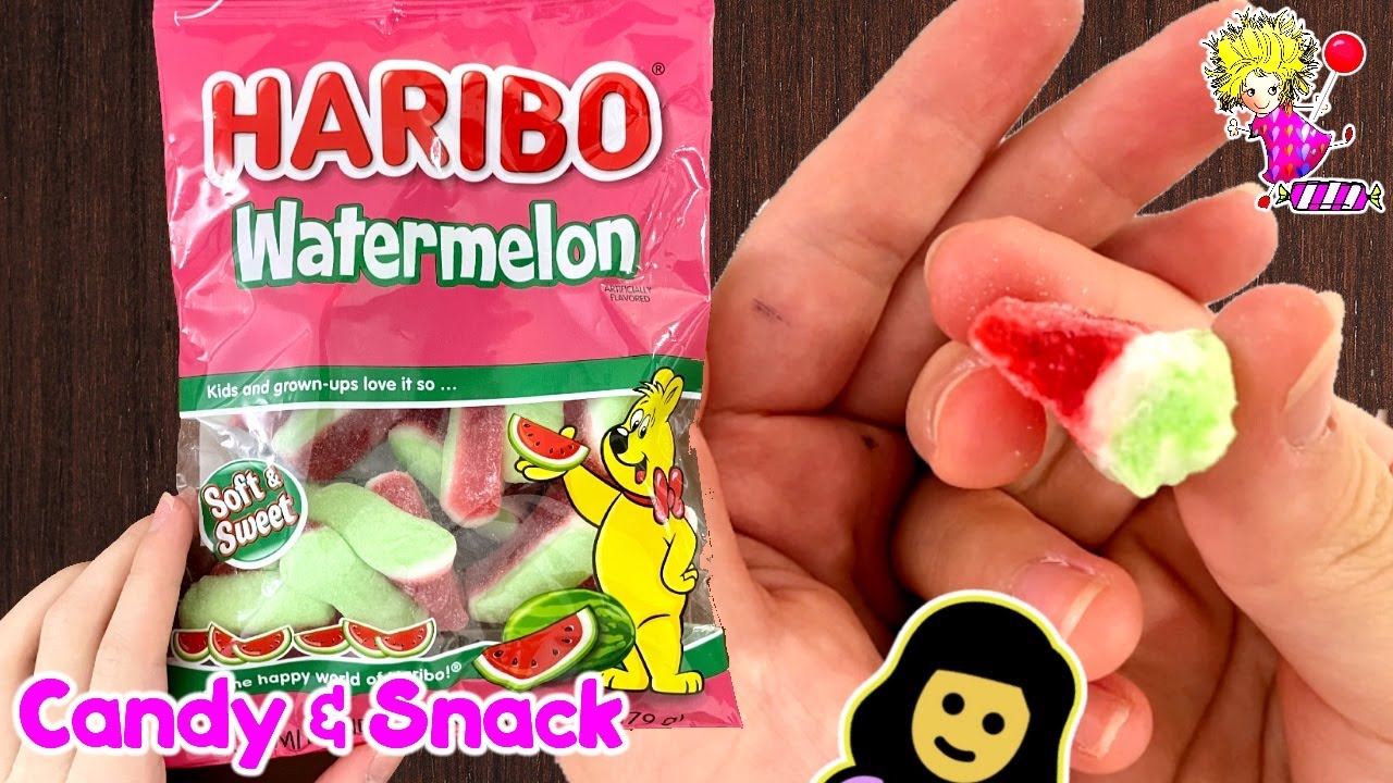 🍬 Haribo Watermelon - Candy & Snack Review - YouTube