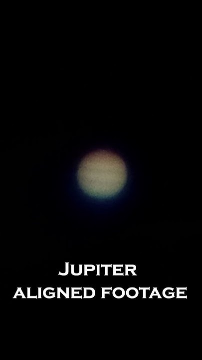 Jupiter through Celestron Powerseeker 60az Telescope - YouTube
