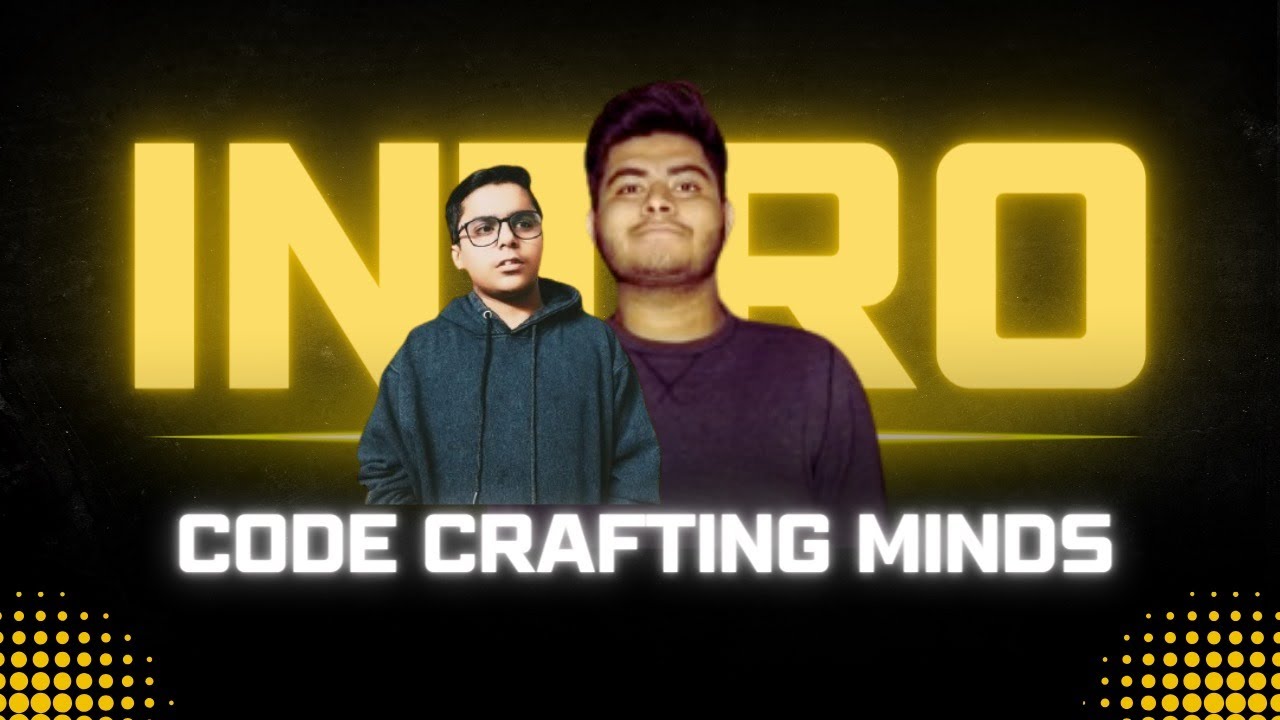 Introduction of Code Crafting Minds.(announcement) - YouTube