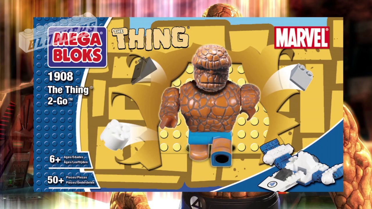 Mega Bloks The Thing 1908 2-Go - Instrucciones - YouTube