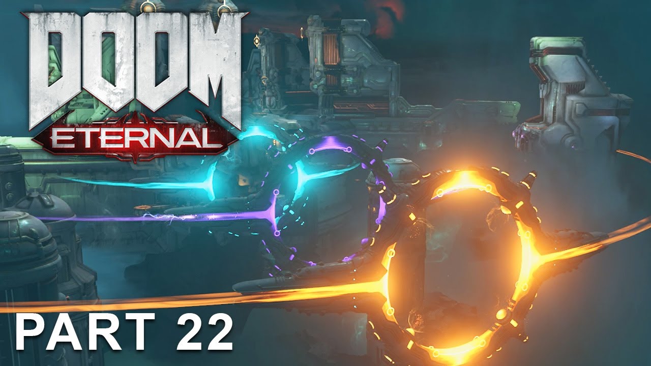 DOOM ETERNAL Walkthrough Part 22 - CELESTIAL RINGS - YouTube