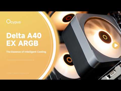 [New Collection] Ocypus Delta A40 EX ARGB Air Cooler