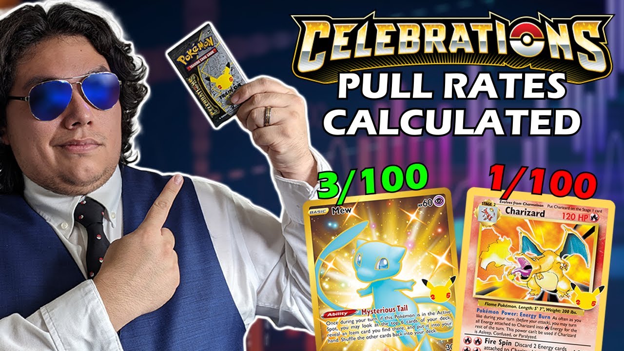 DEFINITIVE Pokemon Celebrations Pull Rates - Know Before You Buy! - YouTube