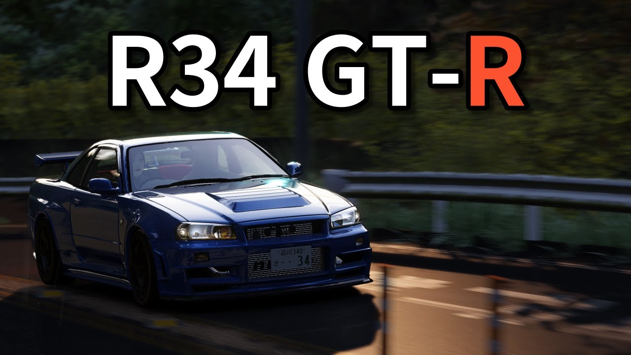 Rainy day | R34 GT-R | VR | Assetto Corsa - YouTube
