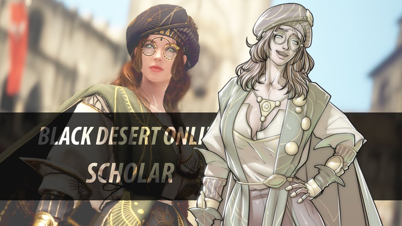 HarunH_Arts | BLACK DESERT ONLINE, Scholar #bdo #pearlabyss - YouTube